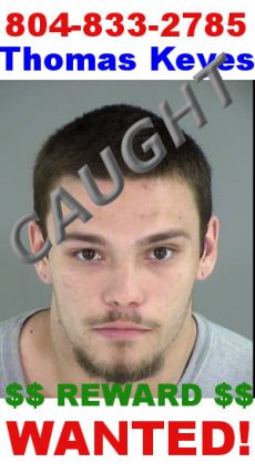 Update! Fugitive Thomas Keyes Failed to Appear for Felony Drug Charges ...